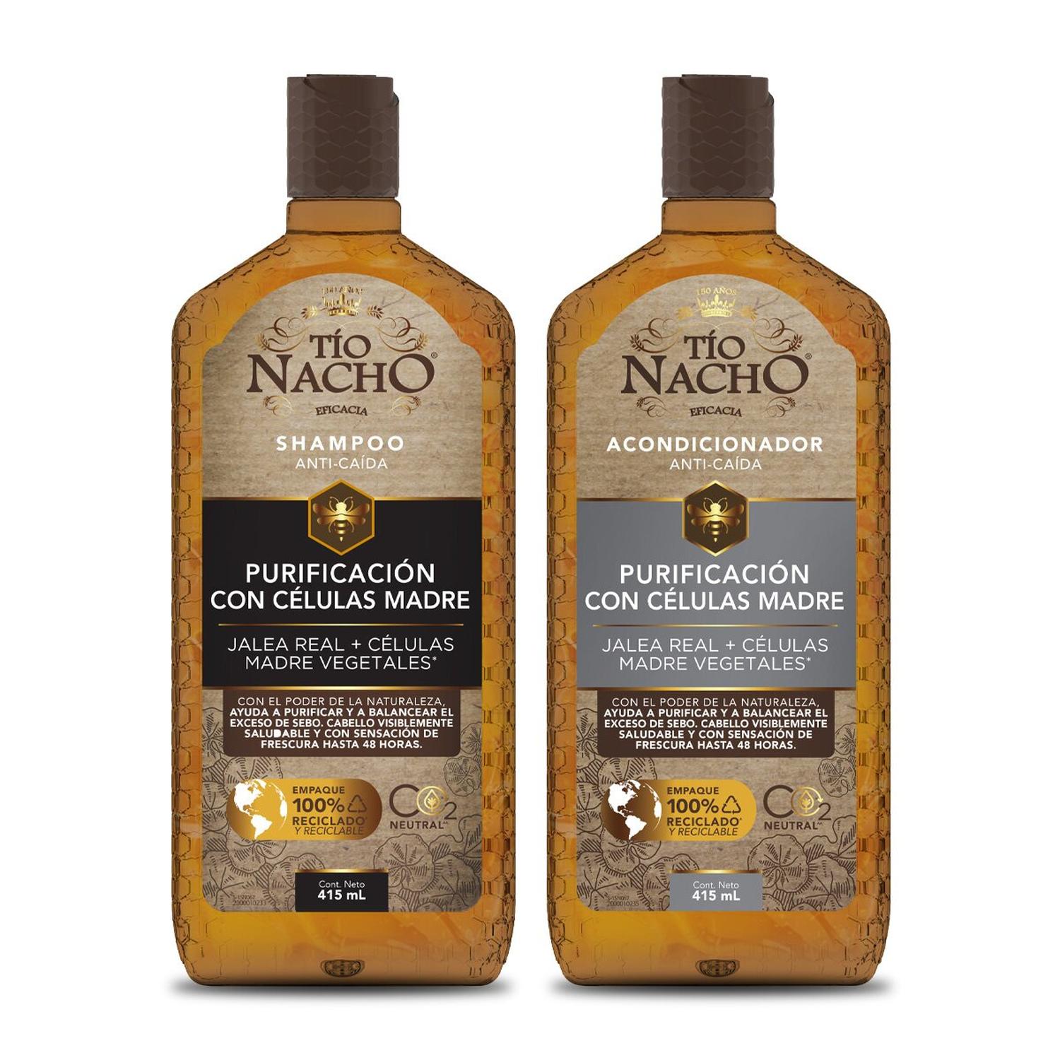 Kit Tio Nacho Celulas Madre Shampoo + Acondicionador 415 Ml – Yolocompro