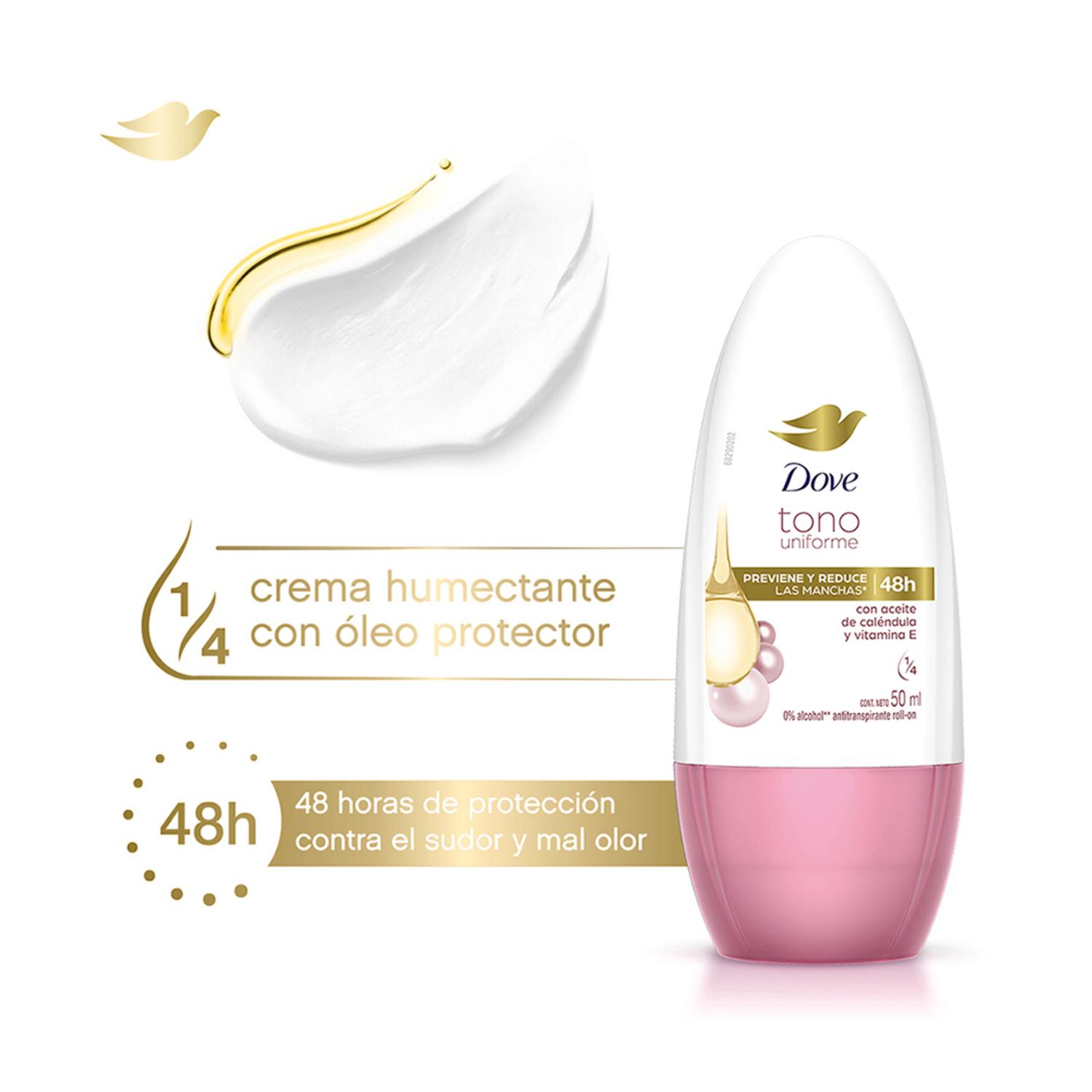 Desodorante Dove Calendula Dermo Aclarant Roll on 50ml – Yolocompro