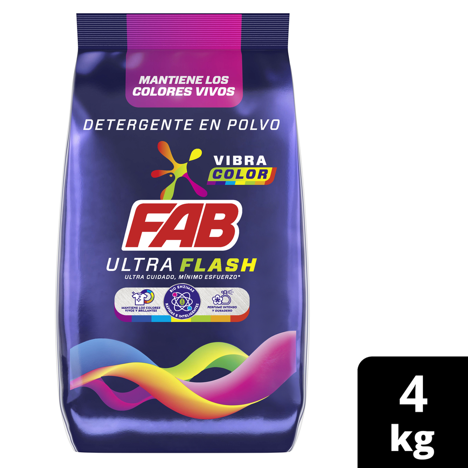 Detergente Polvo FAB Ultra Flash Color 8KG – Yolocompro