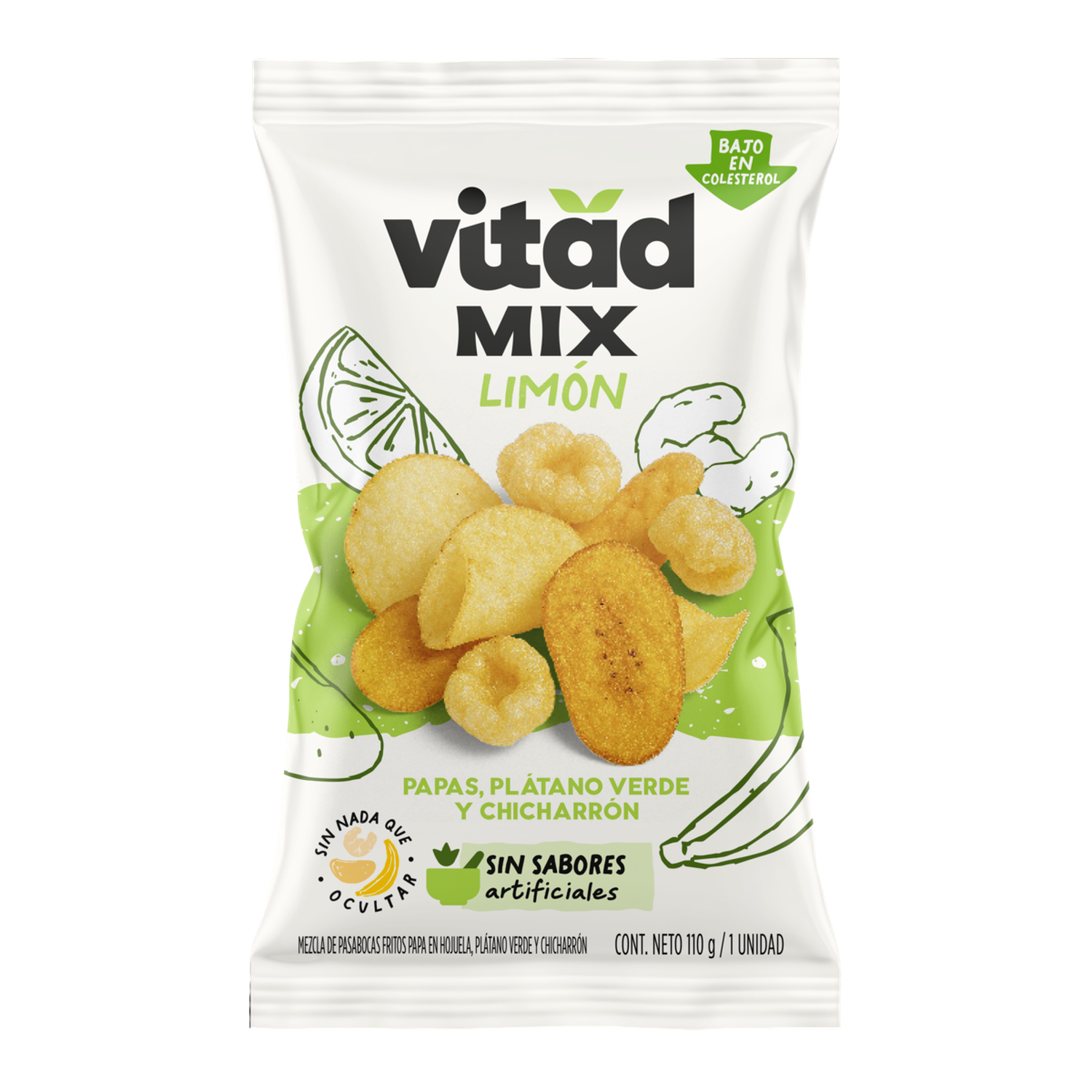 Mix papas Vitad Limón 1 unidad x110g – Yolocompro